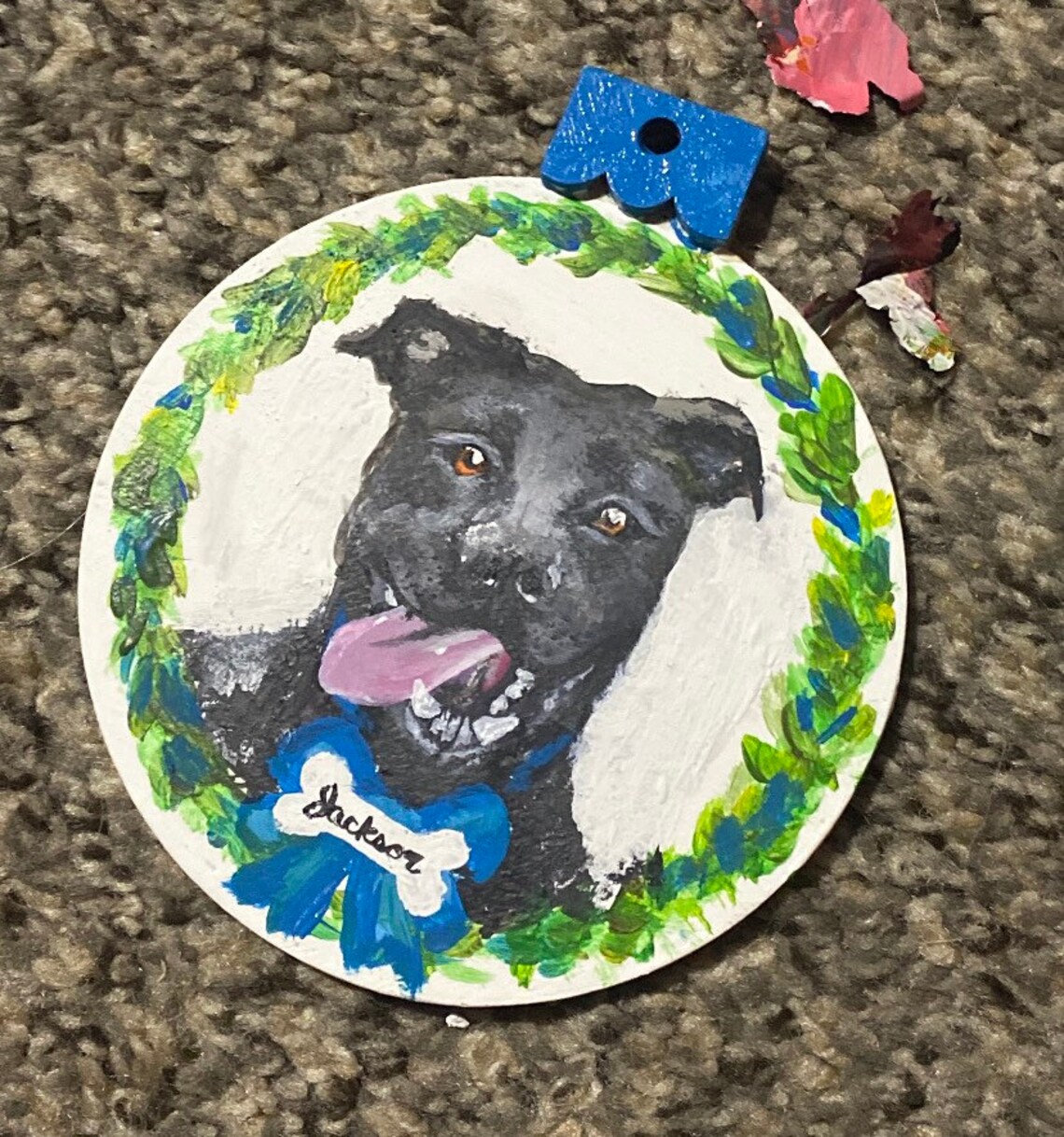 Custom Hand-painted Ornaments - Etsy