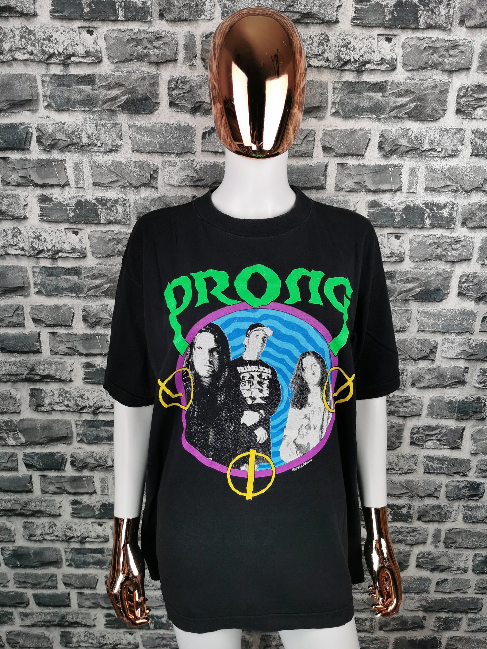 PRONG 1992 Vintage T-shirt / MEGA Rare / Groove Metal / - Etsy