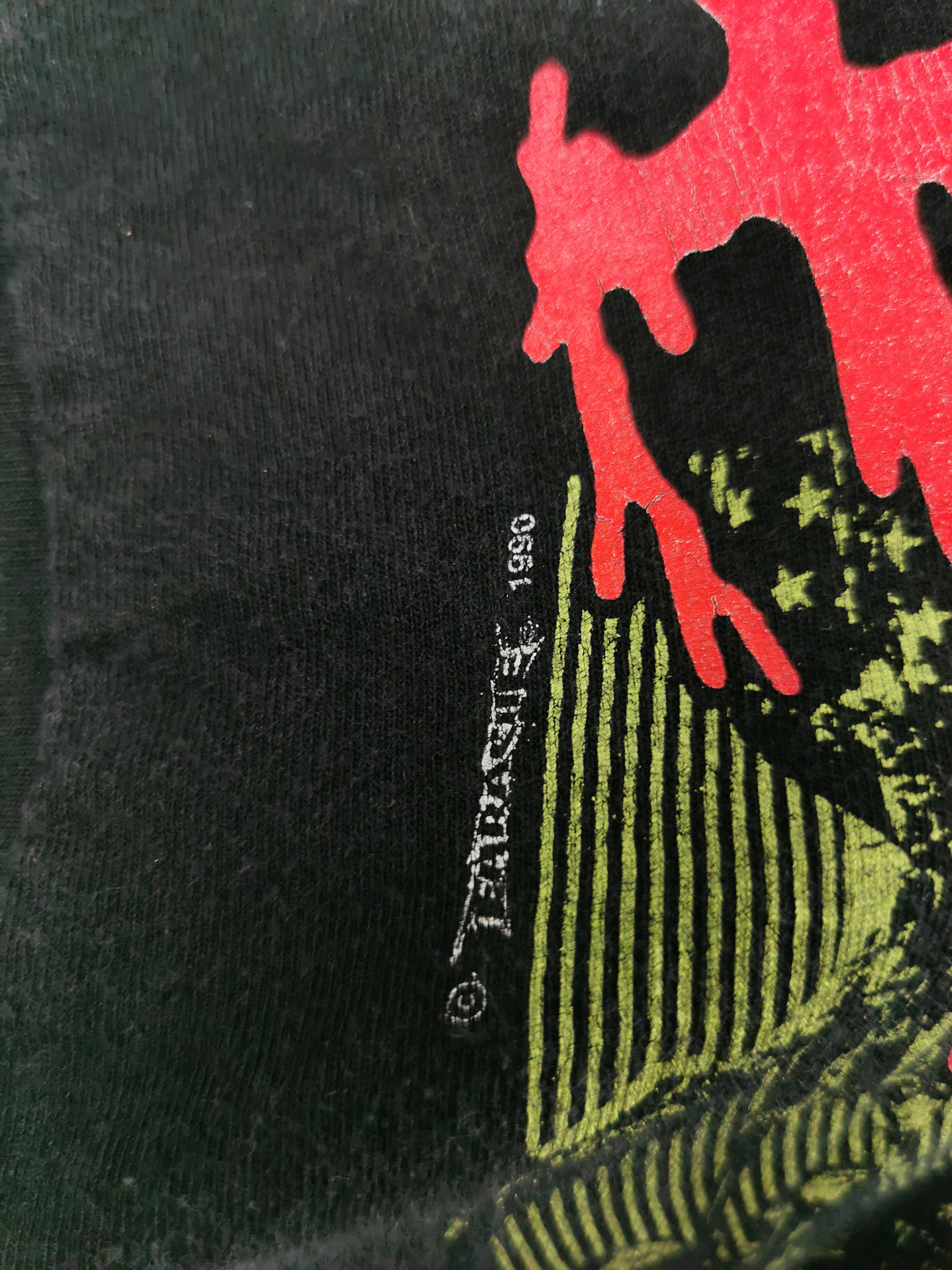 TERRORIZER 1990 Vintage T-Shirt World Downfall / Earache / Death ...