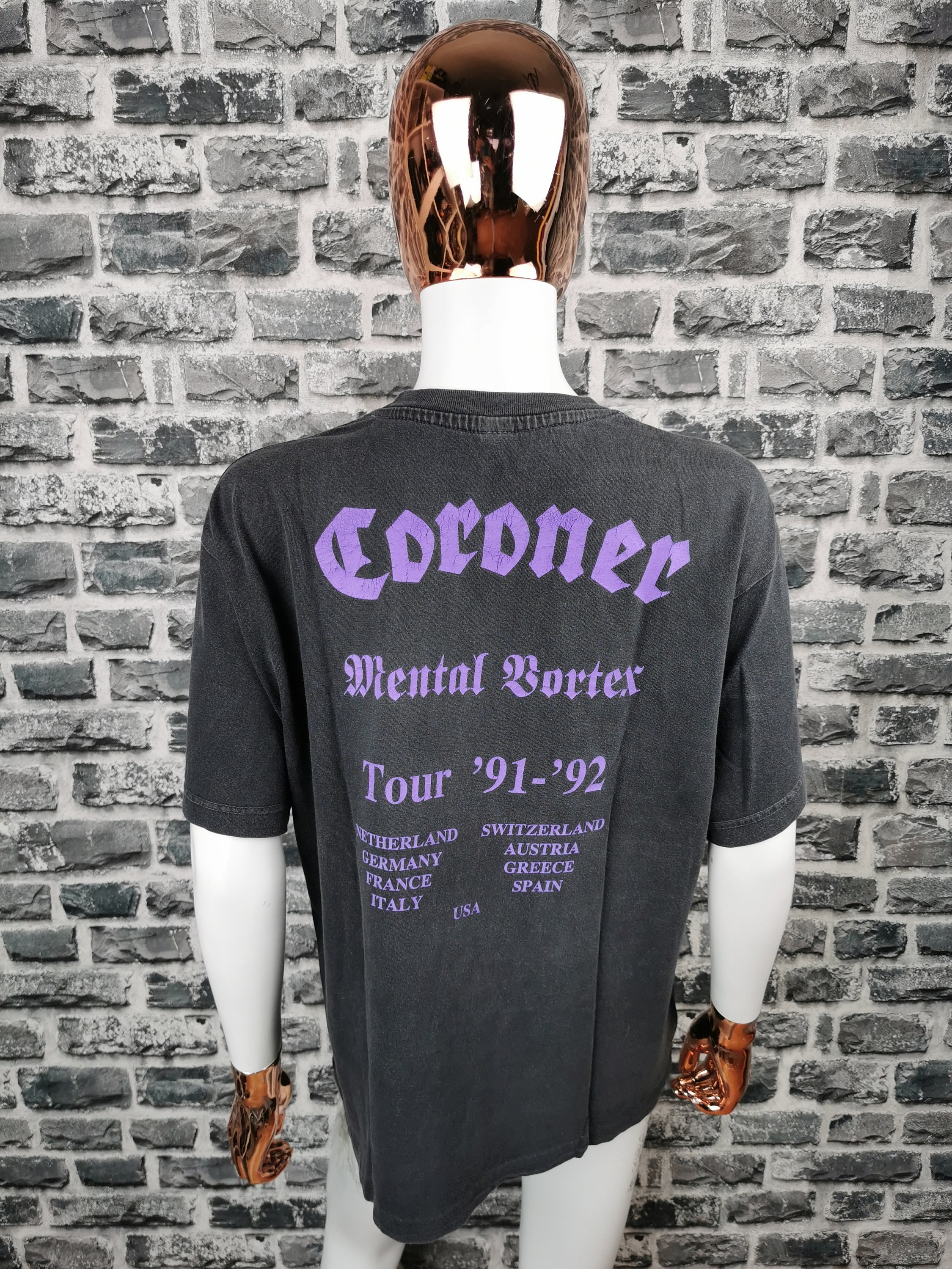Coroner Band T Shirt