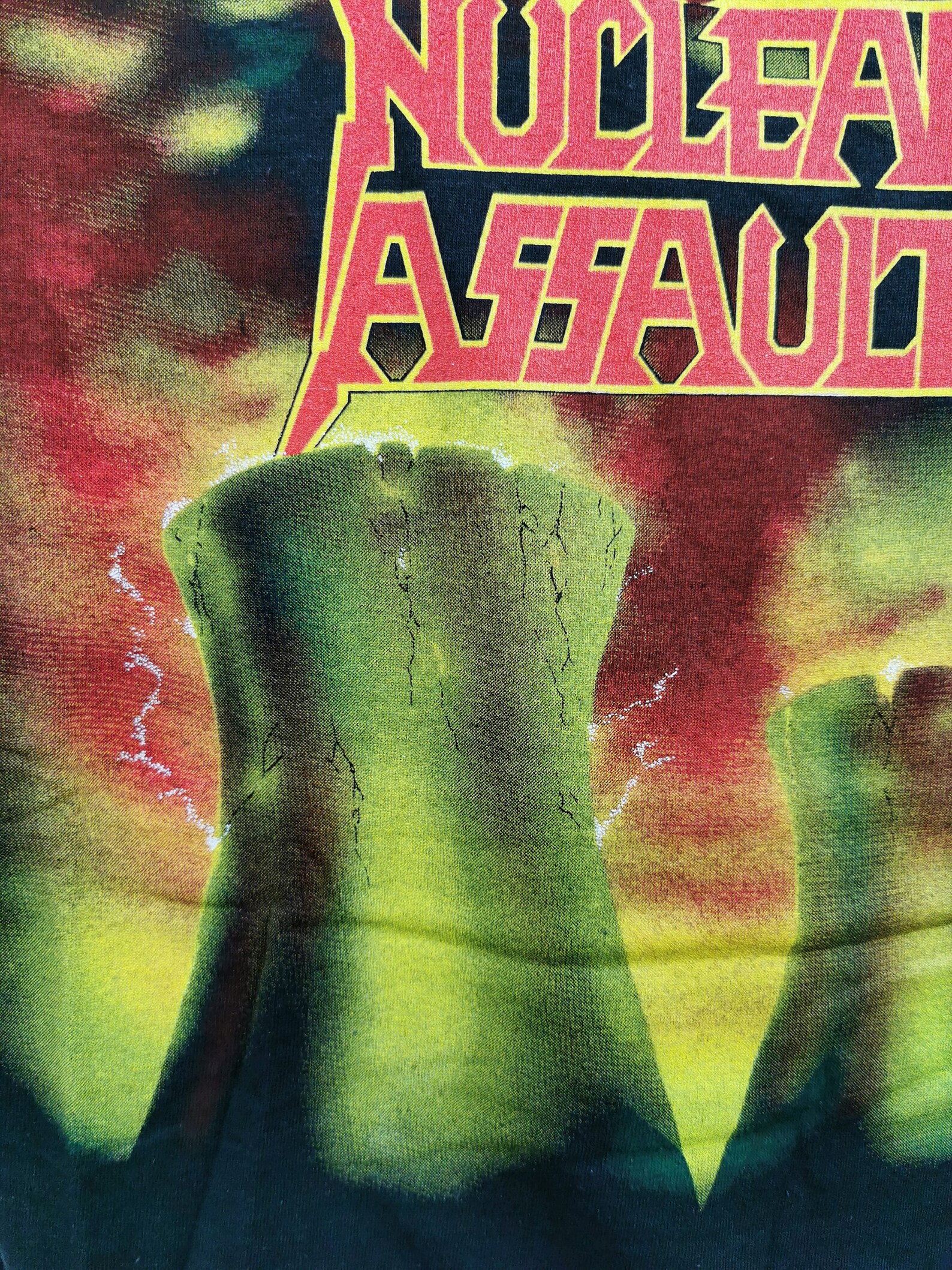 NUCLEAR ASSAULT 1988 unworn Vintage T-shirt Survive Promo - Etsy