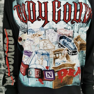 BODY COUNT 1994 Vintage Longsleeve Shirt Born Dead European - Etsy