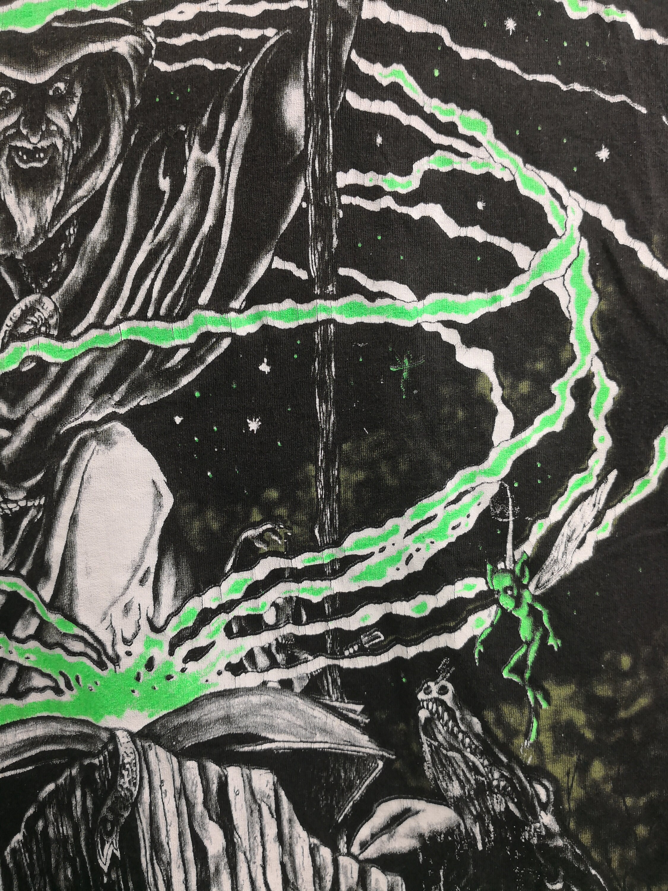 LED ZEPPELIN 1992 Vintage T-shirt Wizard All Over Print | Etsy