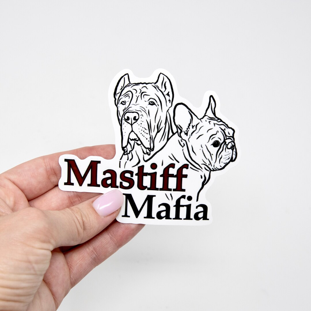 Mastiff Mafia Vinyl Cane Corso Sticker Decal - Etsy