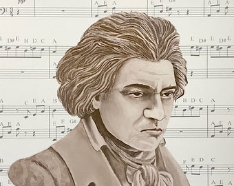 Ludwig Van Beethoven | Etsy