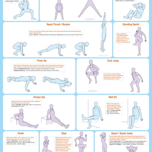 Circuit Training - Etsy