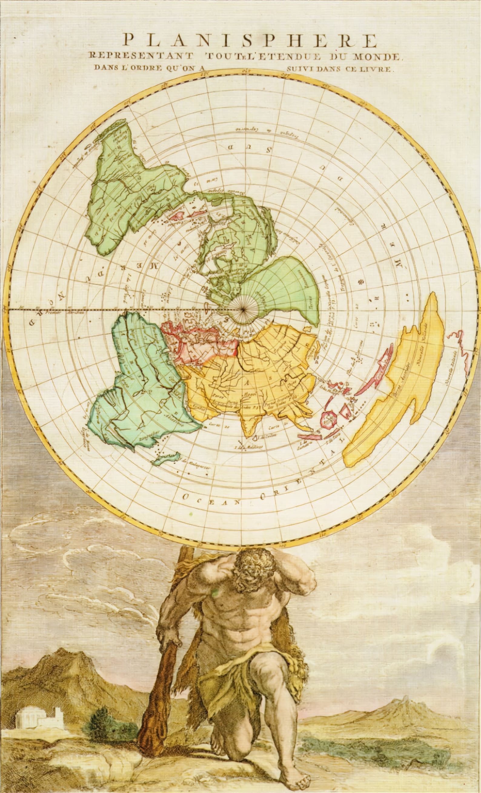 Flat Earth Maps | Various Designs | A3 Laminated | Snap Frame Option - Etsy