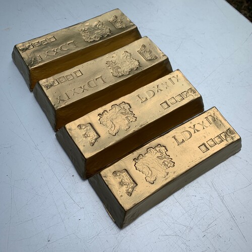 2000 GRAMS Gold Recovery Gold Bar Melted Drop Scrap Plated | Etsy