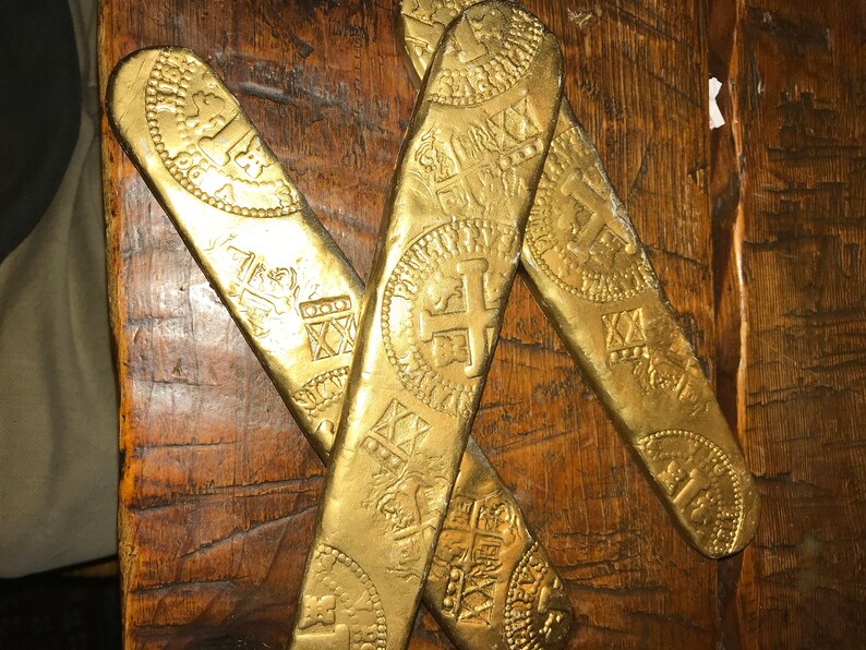 REALISTIC GOLD INGOTS - Etsy