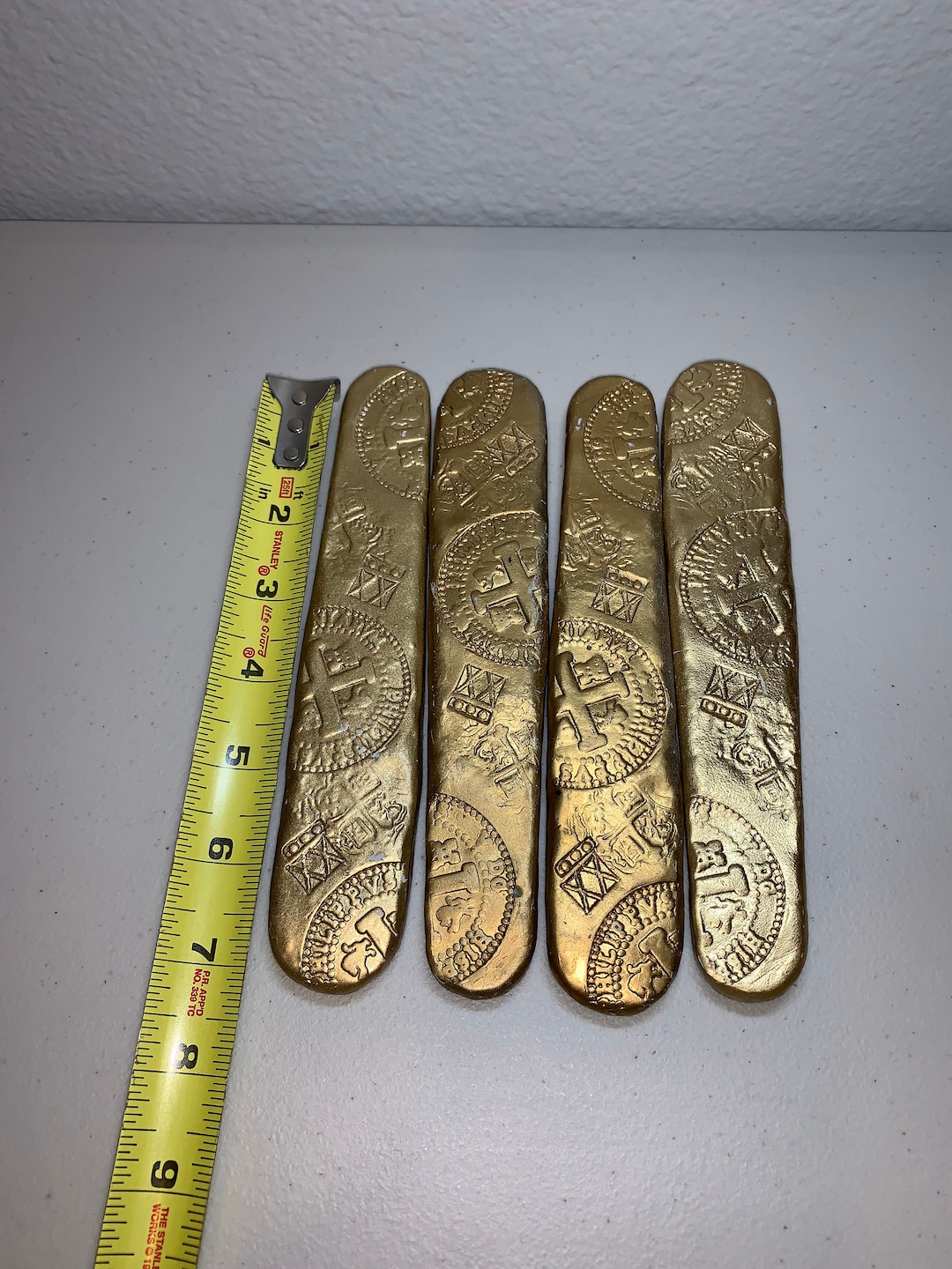 REALISTIC GOLD INGOTS - Etsy
