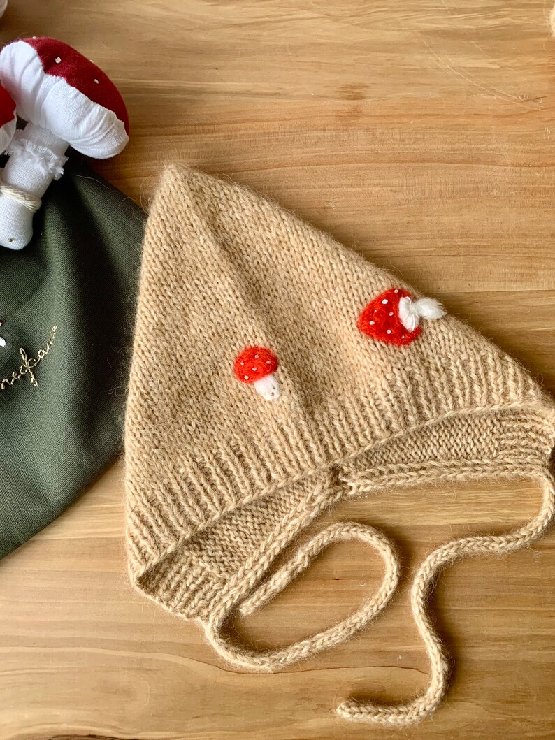 Mushrooms Bonnet Kids Bonnet Kids Clothes Kids Hat Baby - Etsy