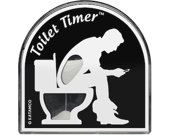 Toilet Timer Feline - Etsy