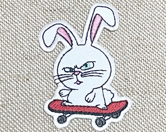 Rabbit Iron on Patch, Rabbit Patches, Rabbit Patches Iron on ...