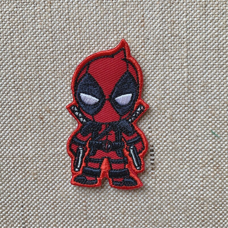 Deadpool Iron on Patch - Etsy