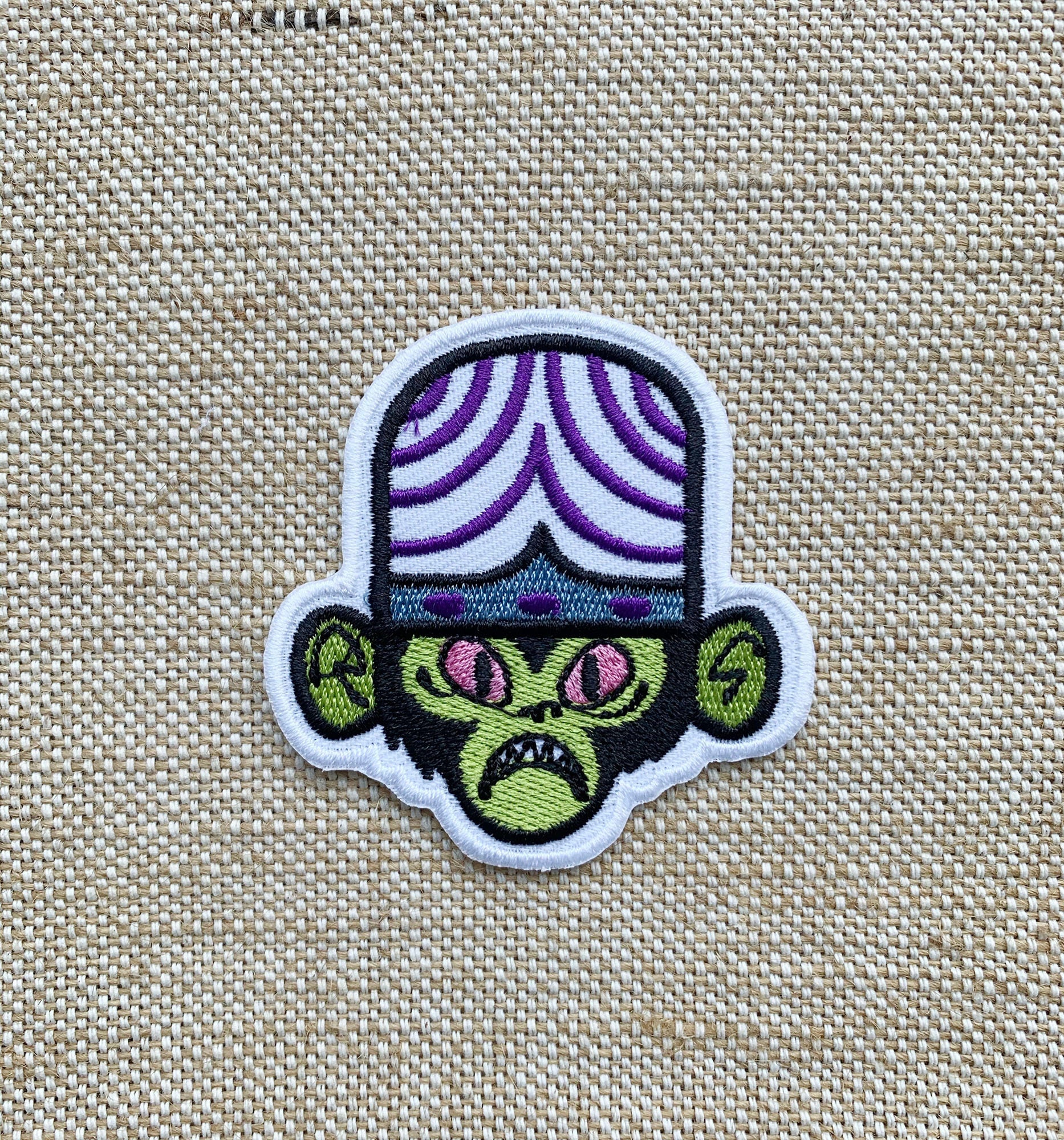 Mojo Jojo Patches Iron on Power Puff Girl Patches for Jackets ...