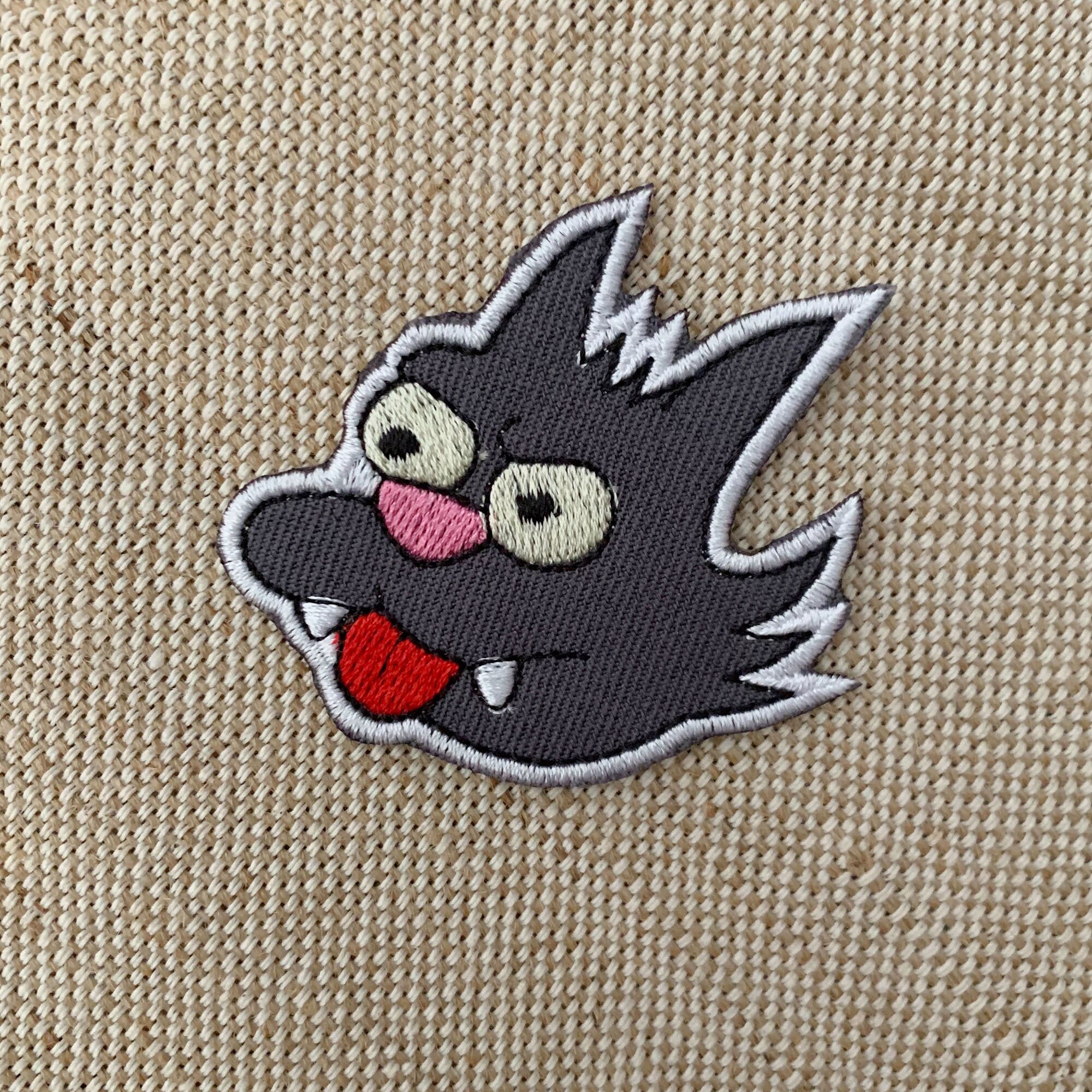 Itchy and Scratchy Embroidered Iron on Patches - Etsy