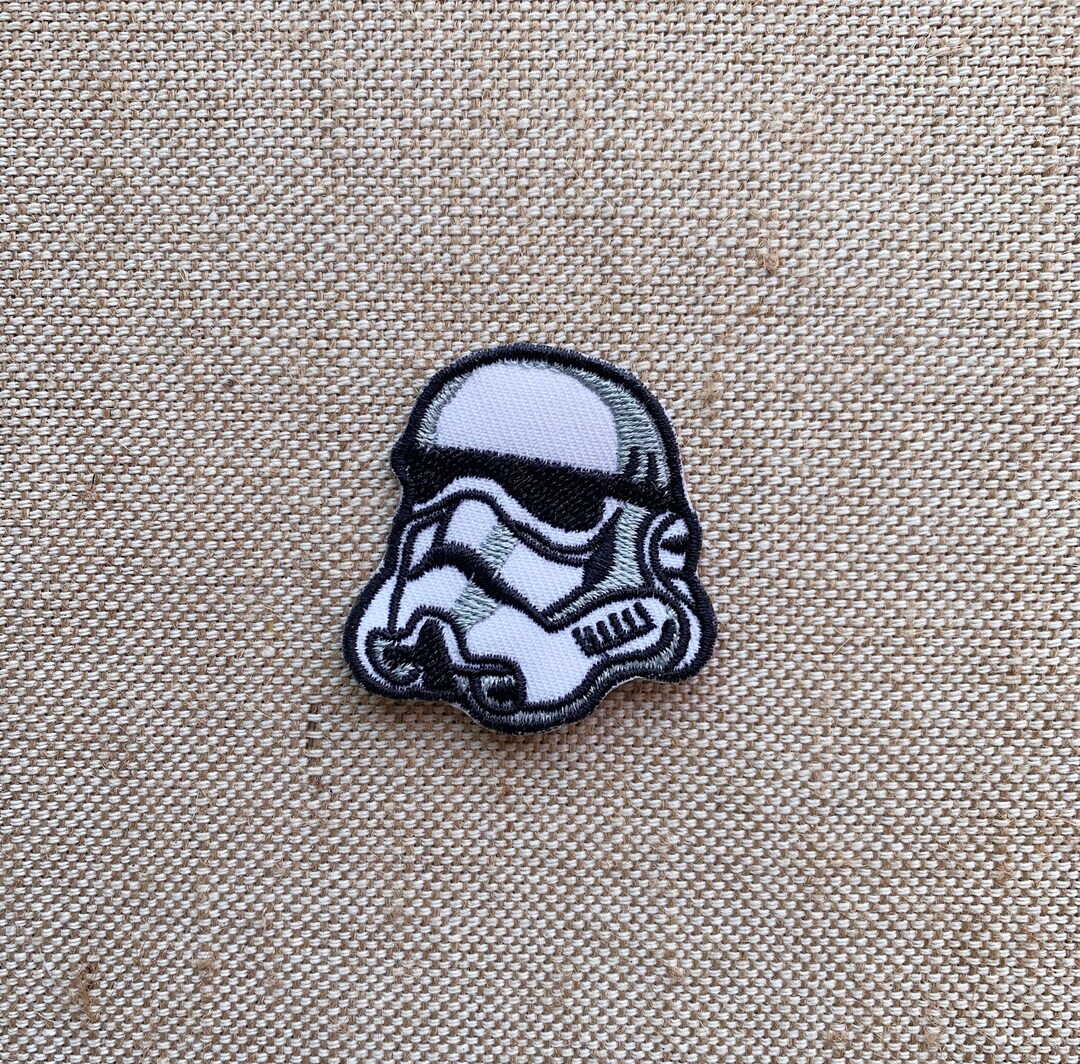 Stormtrooper Patches Iron on Stormtrooper Iron on Patch Patches for ...