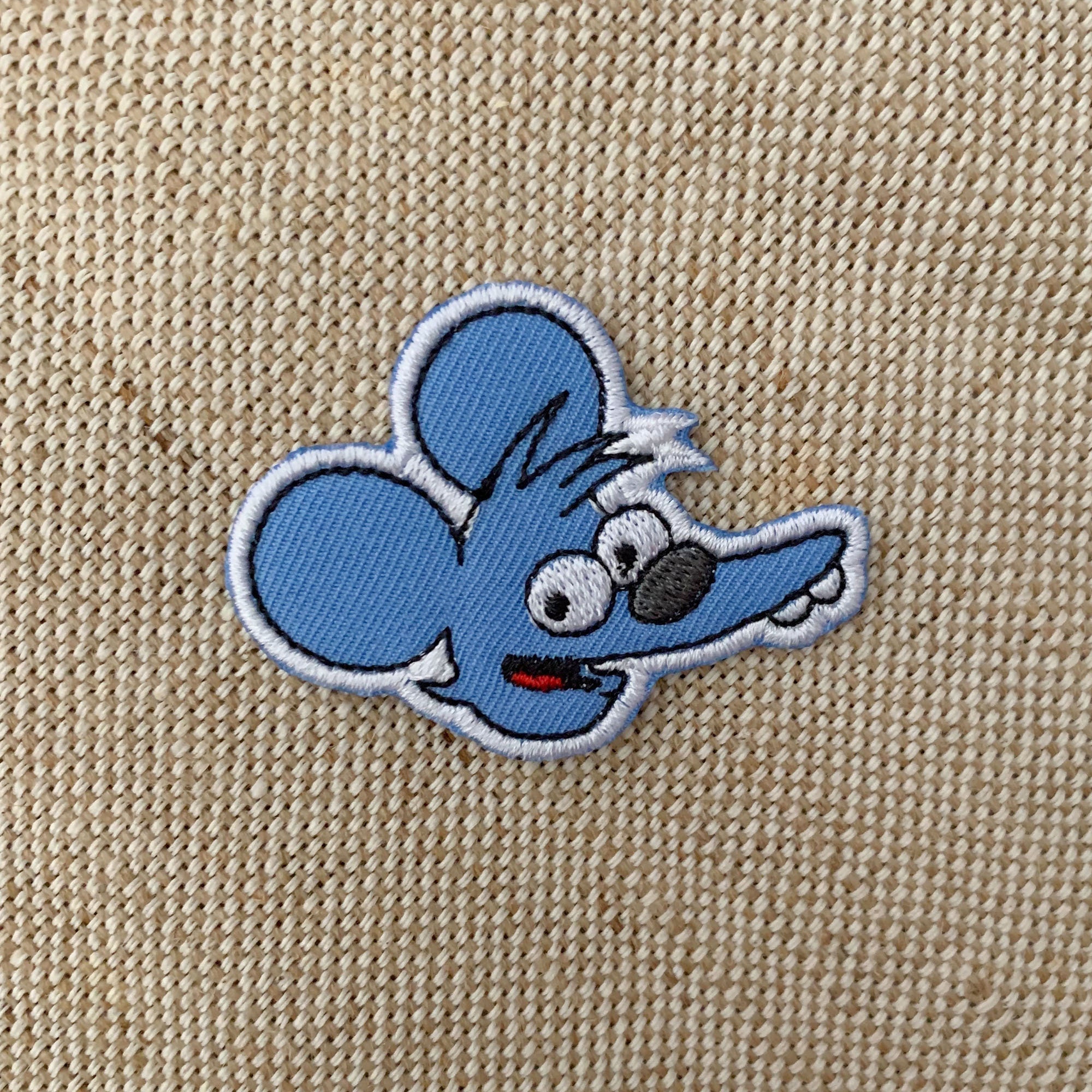 Itchy and Scratchy Embroidered Iron on Patches - Etsy