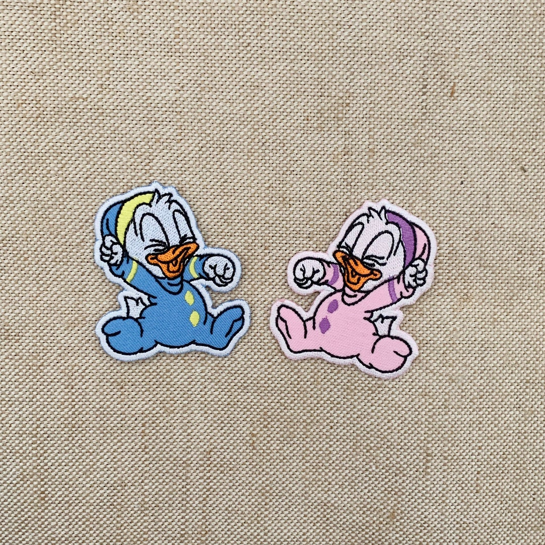 Donald and Daisy Duck Patches Iron on Donald Duck Iron on Patch Patches ...