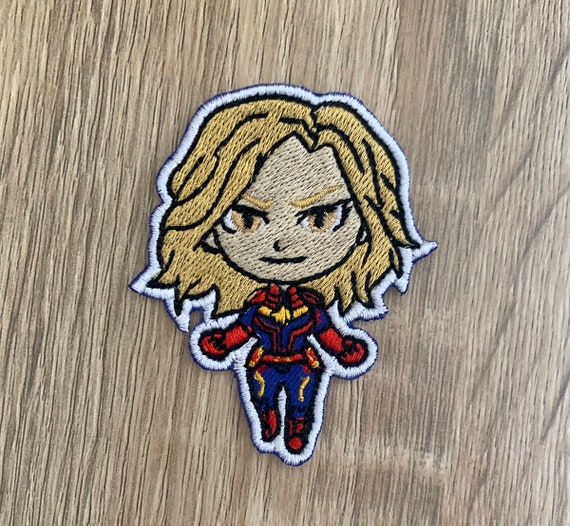 Captain Patches Iron on Marvelcaptain Marvel Patches for - Etsy Canada