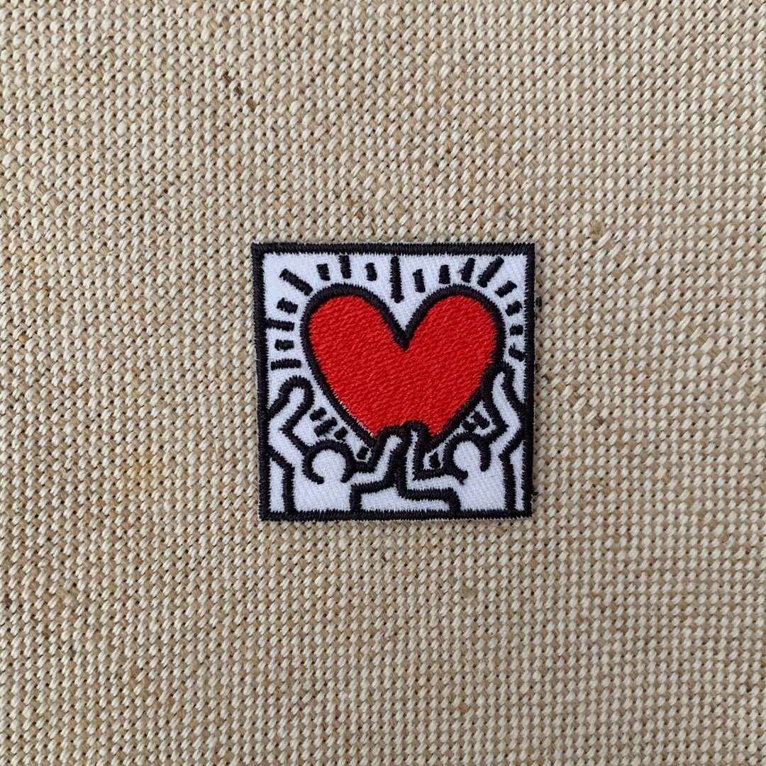 Heart Patches Iron on Heart Iron on Patch Patches for Jackets ...