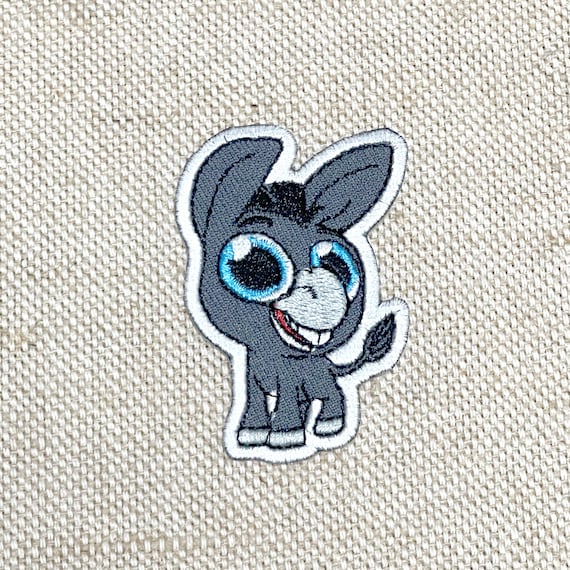 Donkey Patches Iron on Shrek Iron on Patch Patches for Jackets - Etsy