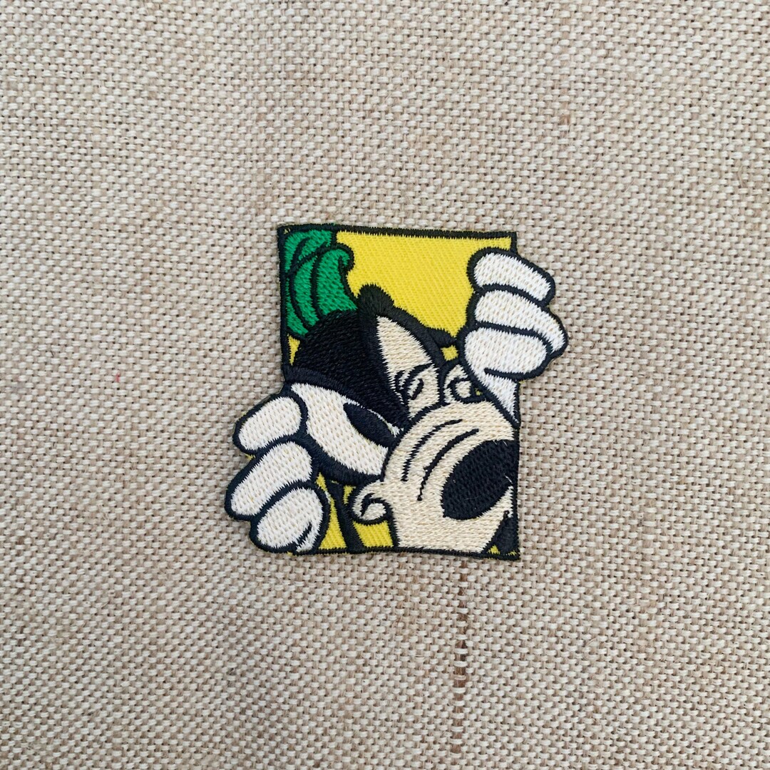 Goofy Patches Iron on Mickey Patches for Jackets Embroidery Patch Patch for Backpack Iron on ...