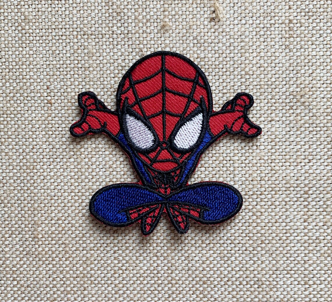 Spiderman Patches Iron on Spiderman Patches for Jackets Embroidery Patch Patch for Backpack ...