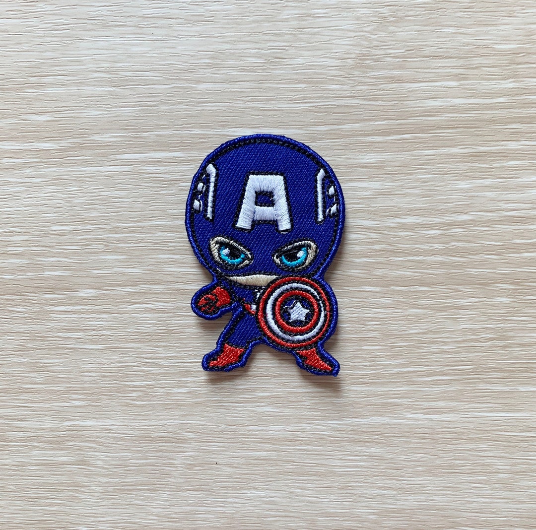 Captain America Patches Iron on America Iron on Patch Patches - Etsy