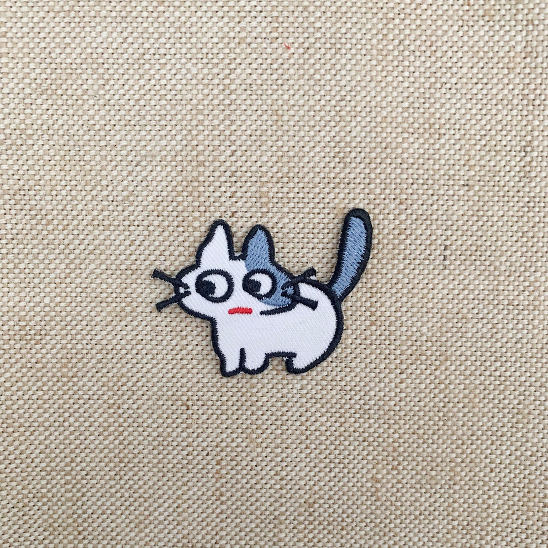 Cute Cat Patches Iron on Cat Patches for Jackets Embroidery Patch Patch ...