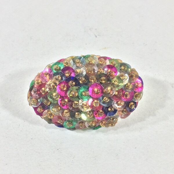 Sequin Brooch - Etsy