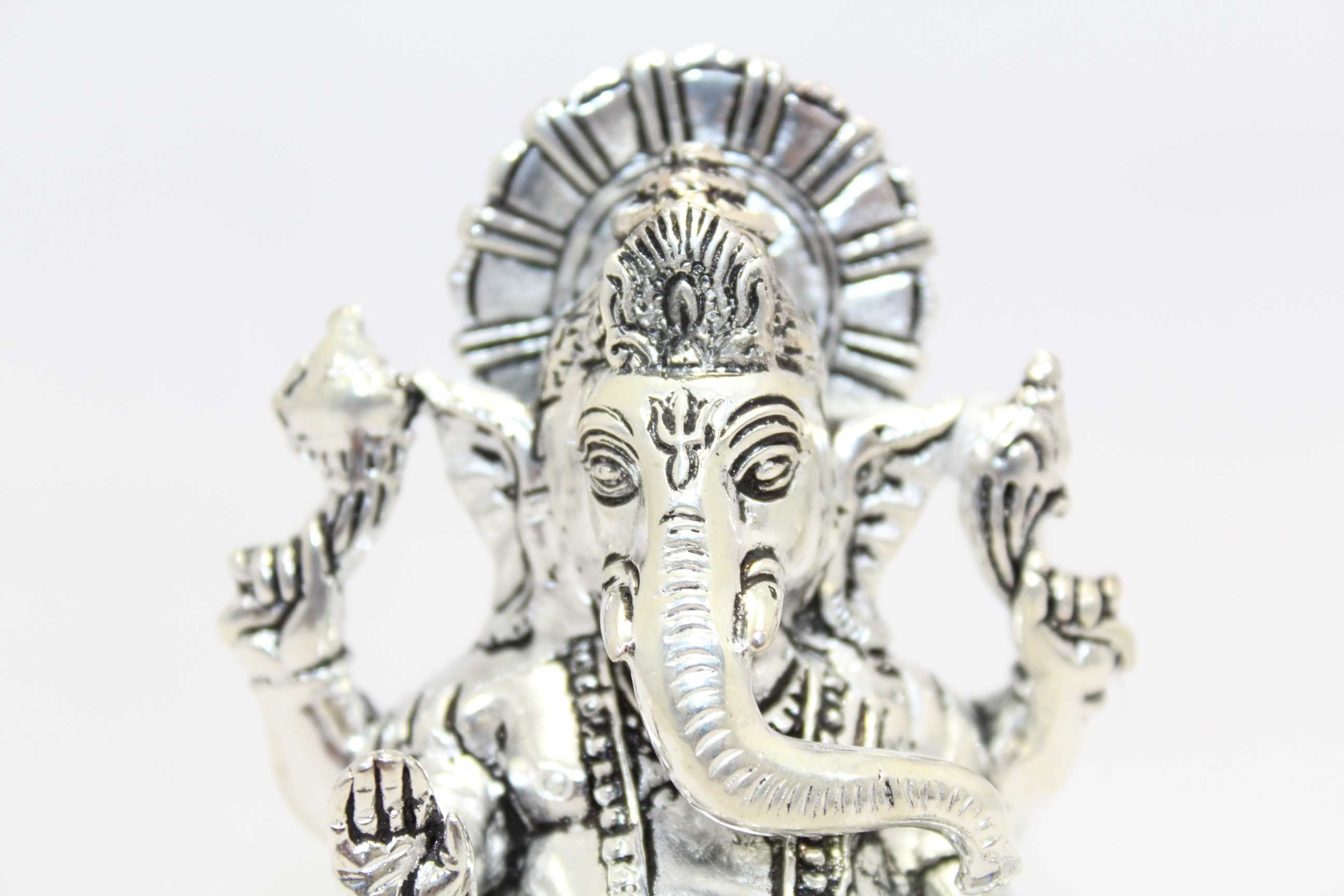 Rajasthan Gems Handmade Ganesha Ganesh God Idol Figurine 925 - Etsy UK