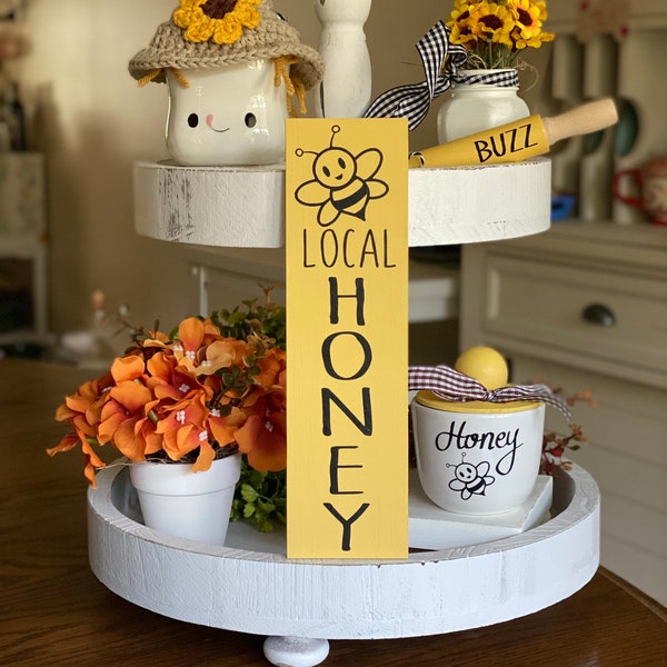 Bee Hive Tiered Tray Decor - Etsy