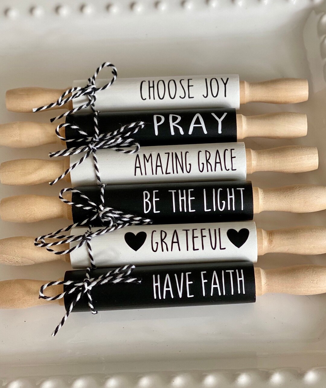 Faith Tiered Tray Decor | Christian / Religious Tier Tray Decor ...