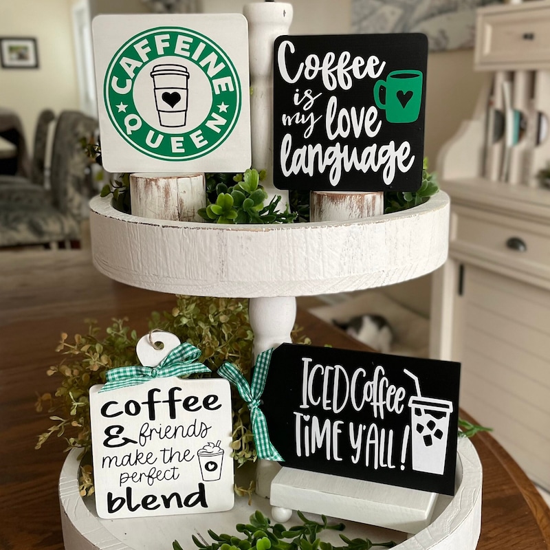 Tiered Tray Signs - Etsy