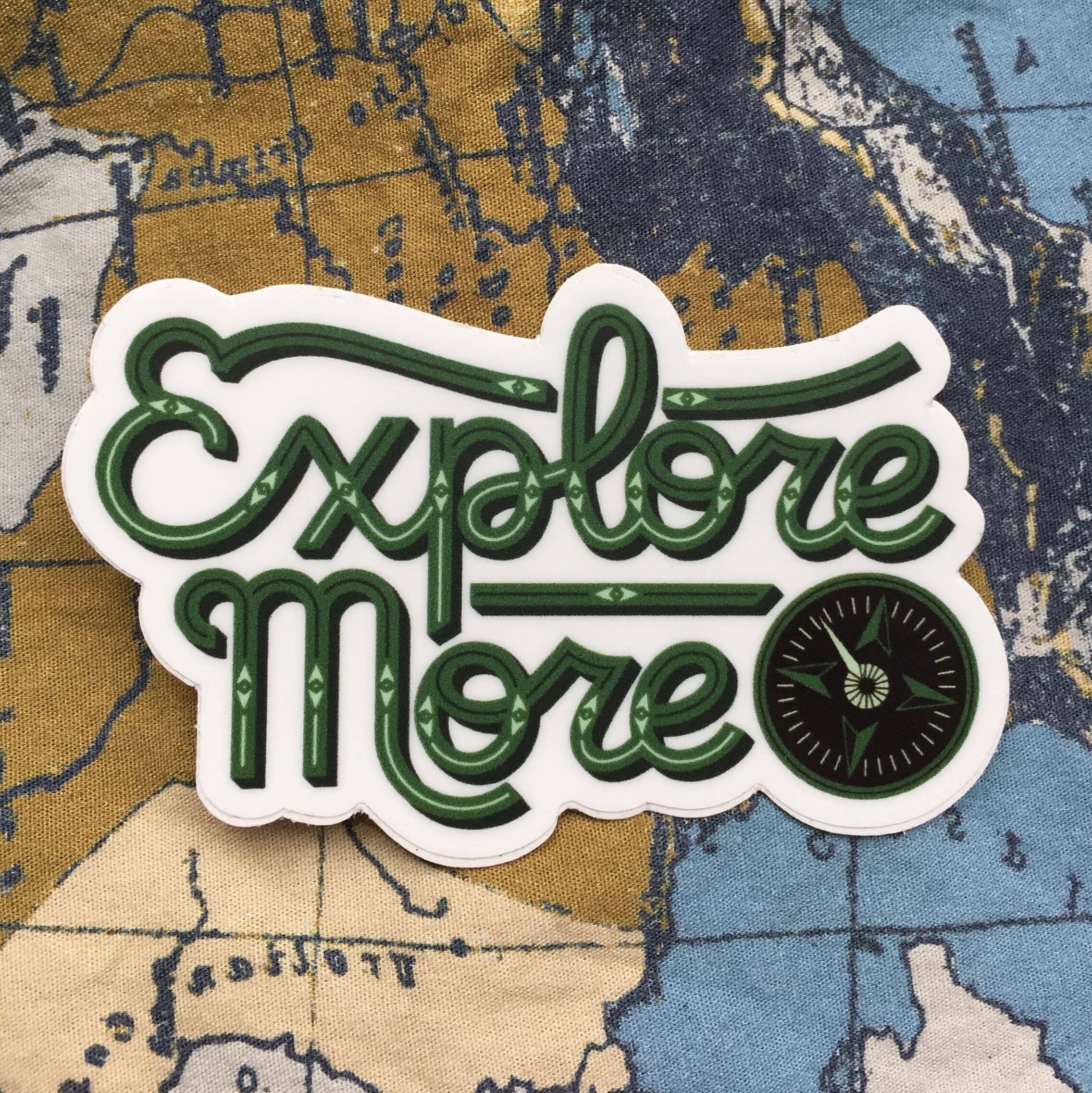 Explore | Sticker - Etsy