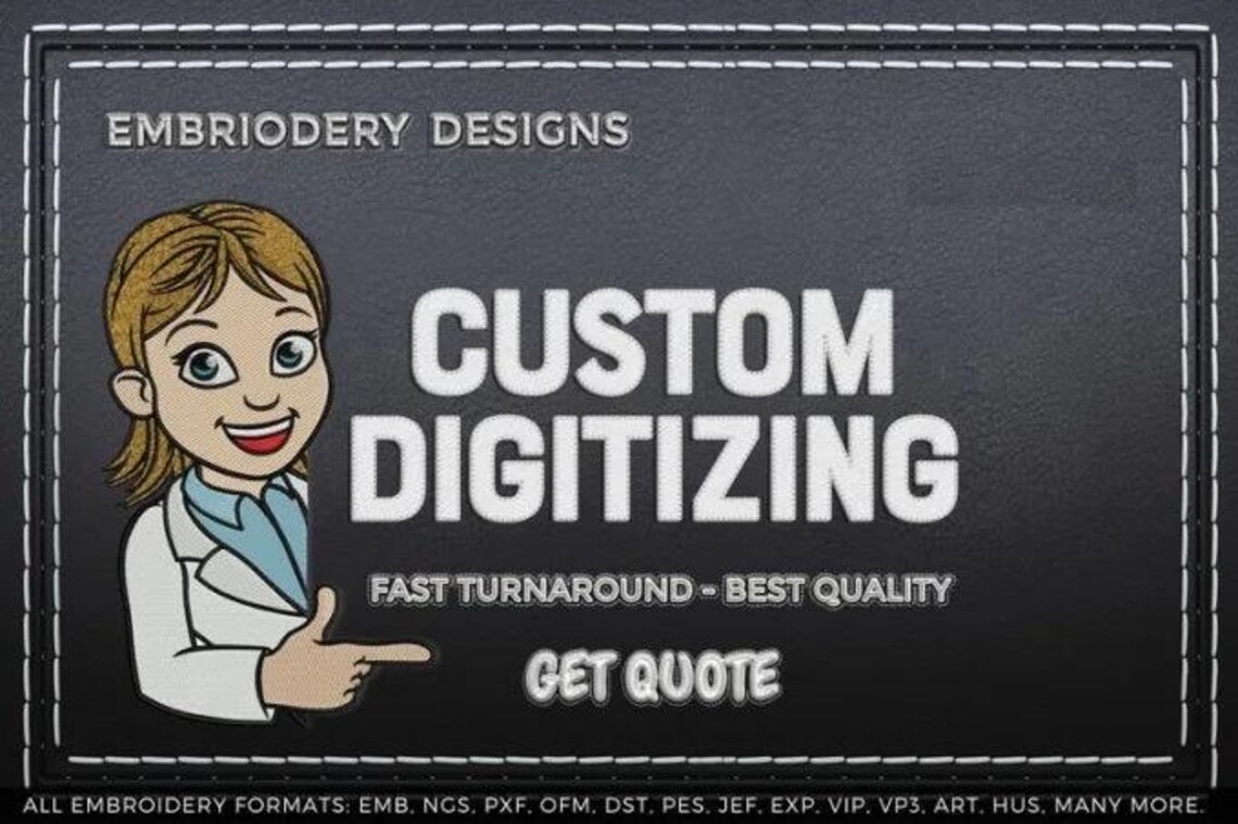 Logo Design, Digitizing, Vectorizing Fee - Etsy