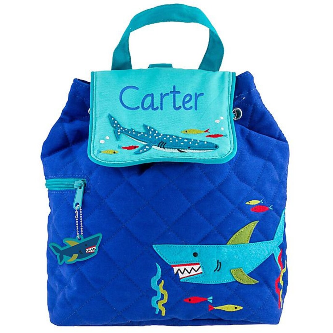 Personalized Quilted Backpack: Stephen Joseph Sports Bag - Etsy
