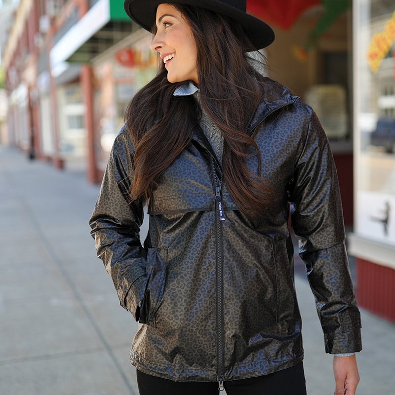 Leopard Raincoat - Etsy