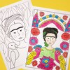 Famous Artist Coloring Pages #3 (o'keeffe, Munch, Degas, Haring ...