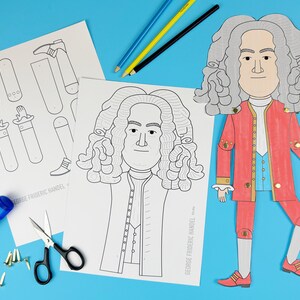 Famous Classical Composers Paper Dolls #2 (music Teacher | Music ...