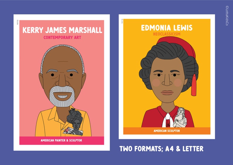 Famous Artist Classroom Posters #4 (20 Artists) Art Classroom Decor - Etsy