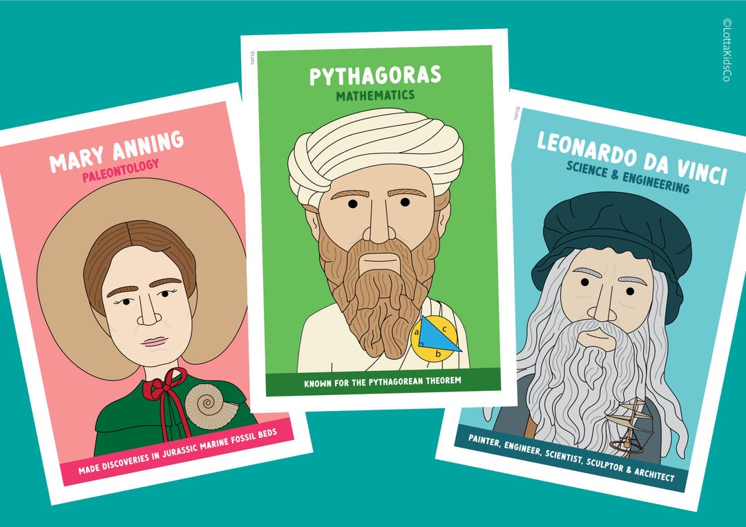 Famous Scientists Posters #3 | STEM Leaders, Engineers, Mathematicians ...
