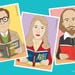 Famous Authors Posters #4 (poets and Playwrights) | English Classroom ...