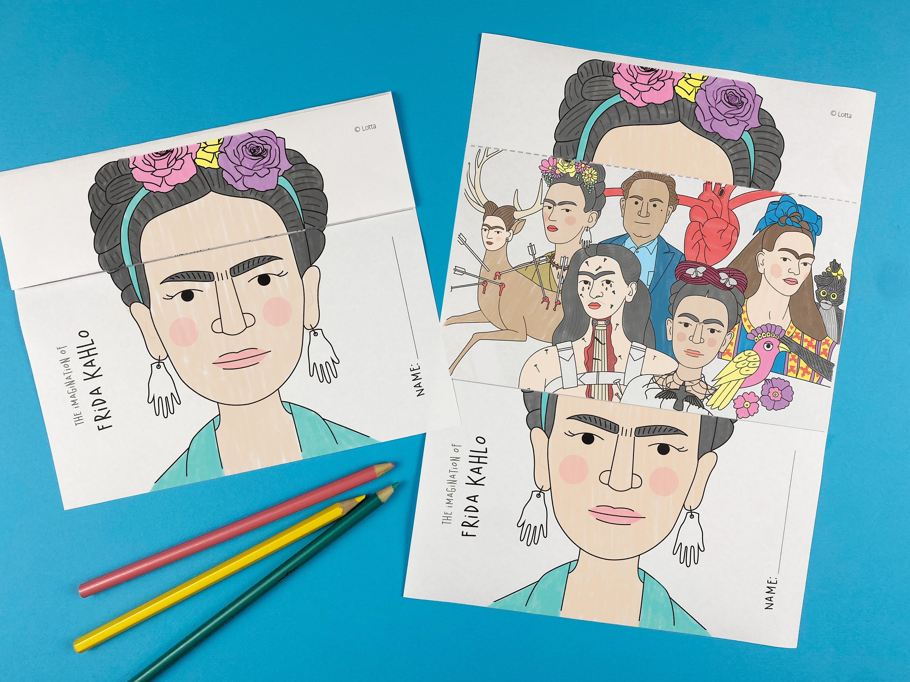 Matisse Room Coloring Page