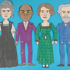 Famous Classical Composers Paper Dolls #2 (music Teacher | Music ...