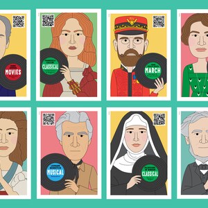 Famous Composers Printable Posters 3 (20 Female Composers, Classical ...