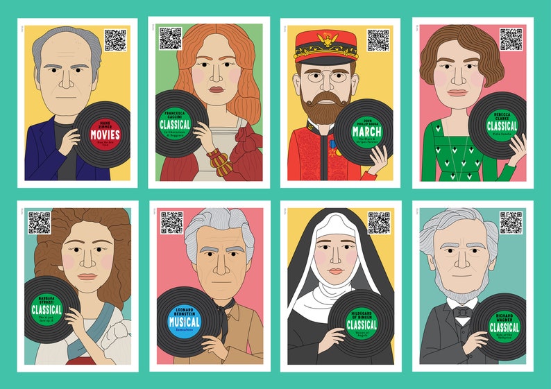 Famous Composers Printable Posters 3 20 Female Composers, Classical ...