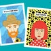 Famous Artist Pattern Printable Posters 2 (10 Artists Van Gogh, Yayoi ...