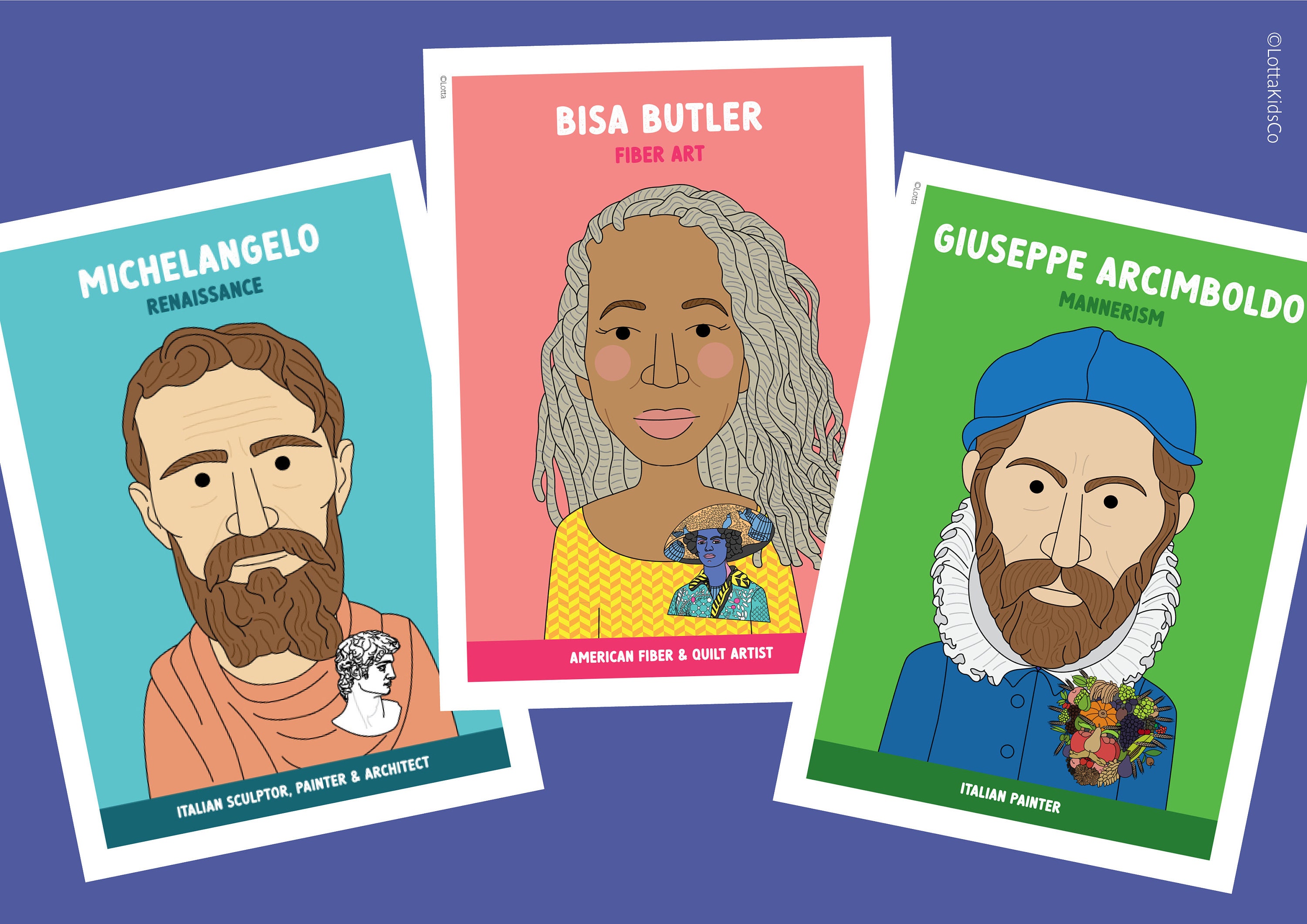 Famous Artist Classroom Posters 4 20 Artists Art Classroom Decor - Etsy